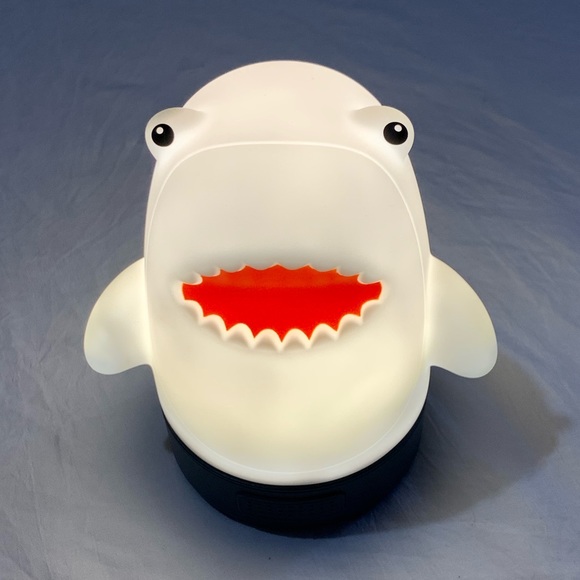 Accents | Color Changing Shark Night Light Camping Sleepover Desk Lamp ...